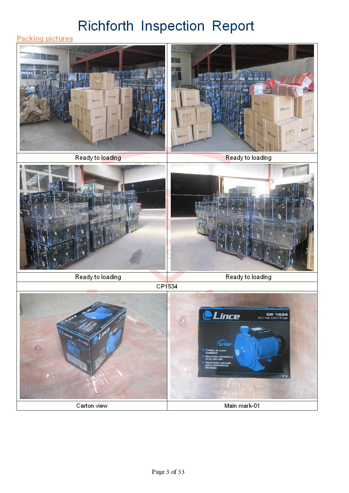 Container Loading Inspection Report - China Inspection Services | $118. ...