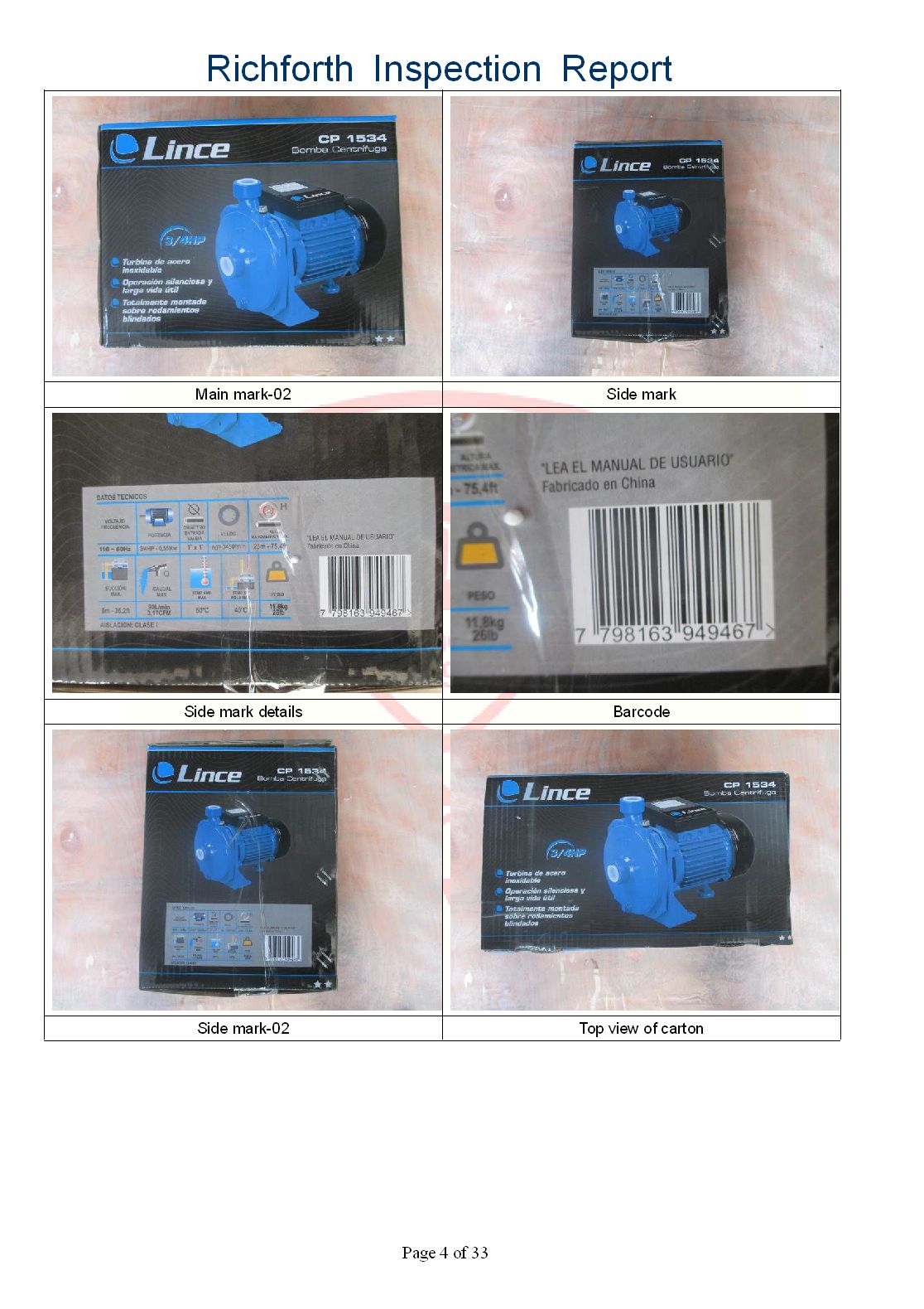 Container Loading Inspection Report - China Inspection Services | $118. ...