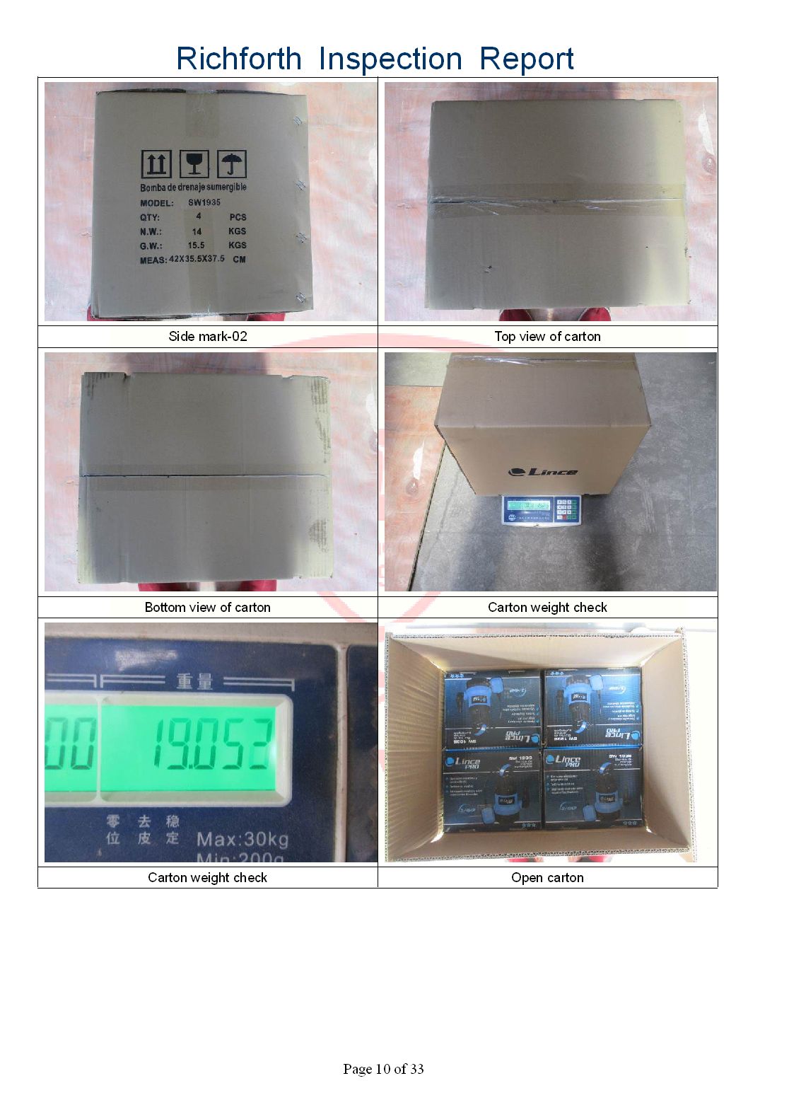 Container Loading Inspection Report - China Inspection Services | $118. ...