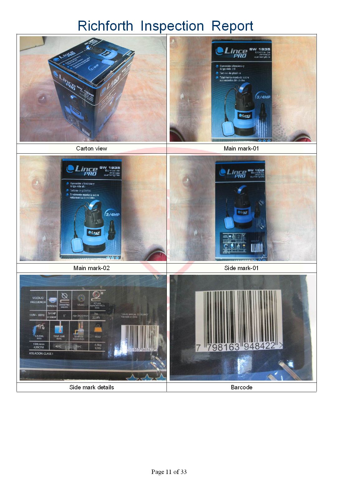 Container Loading Inspection Report - China Inspection Services | $118. ...