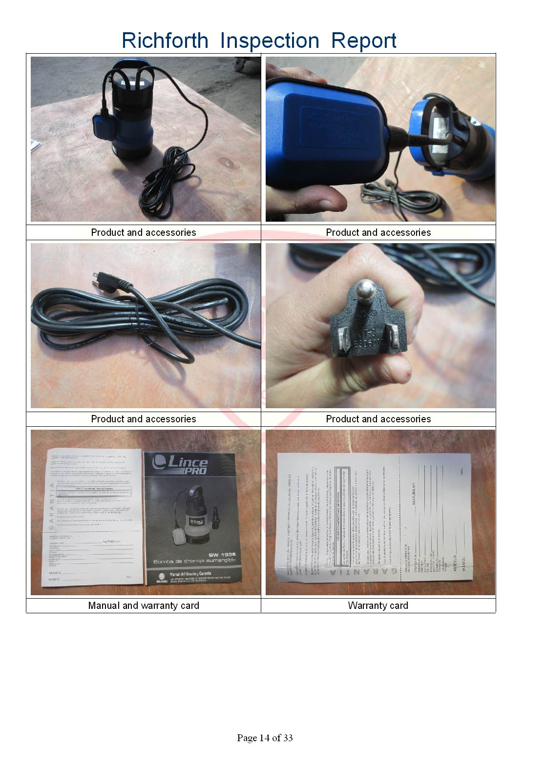 Container Loading Inspection Report - China Inspection Services | $118. ...