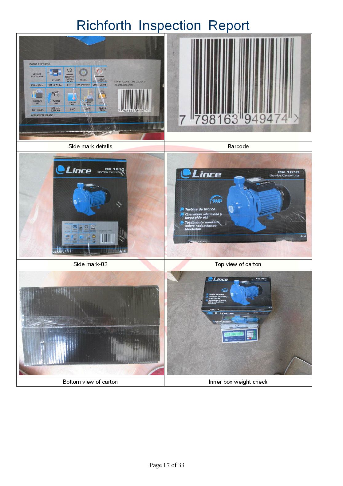 Container Loading Inspection Report - China Inspection Services | $118. ...