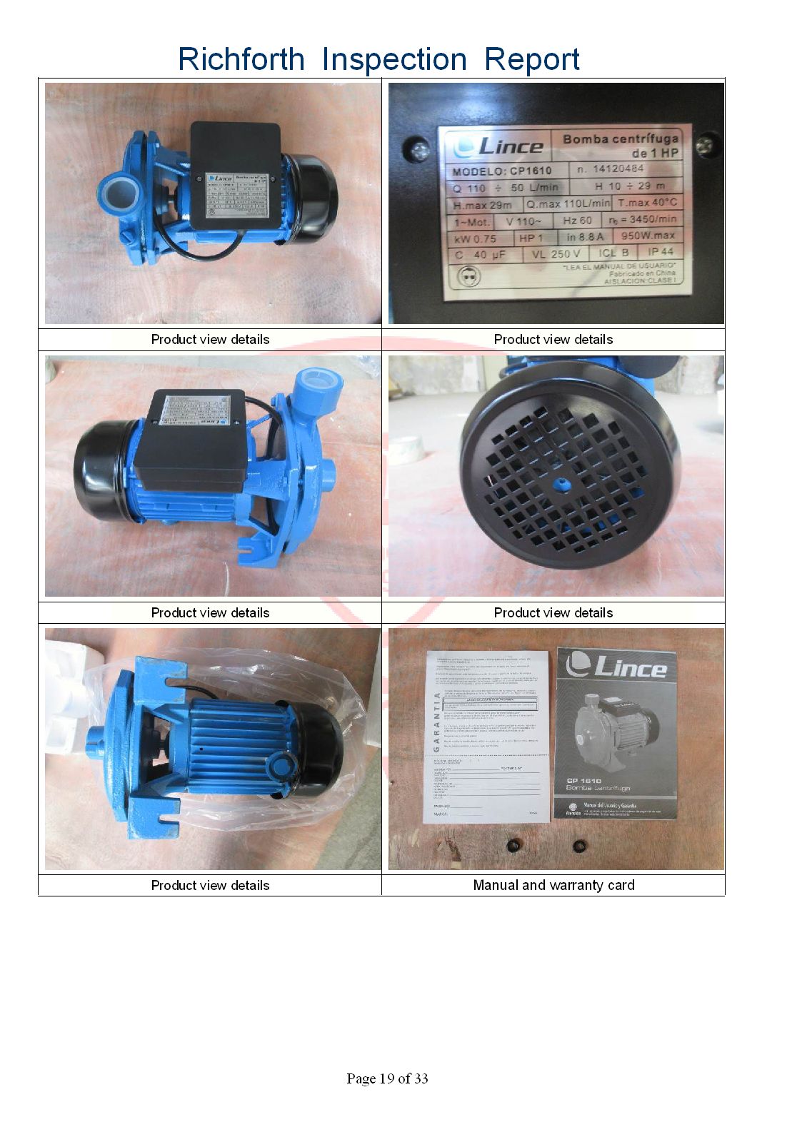 Container Loading Inspection Report - China Inspection Services | $118. ...