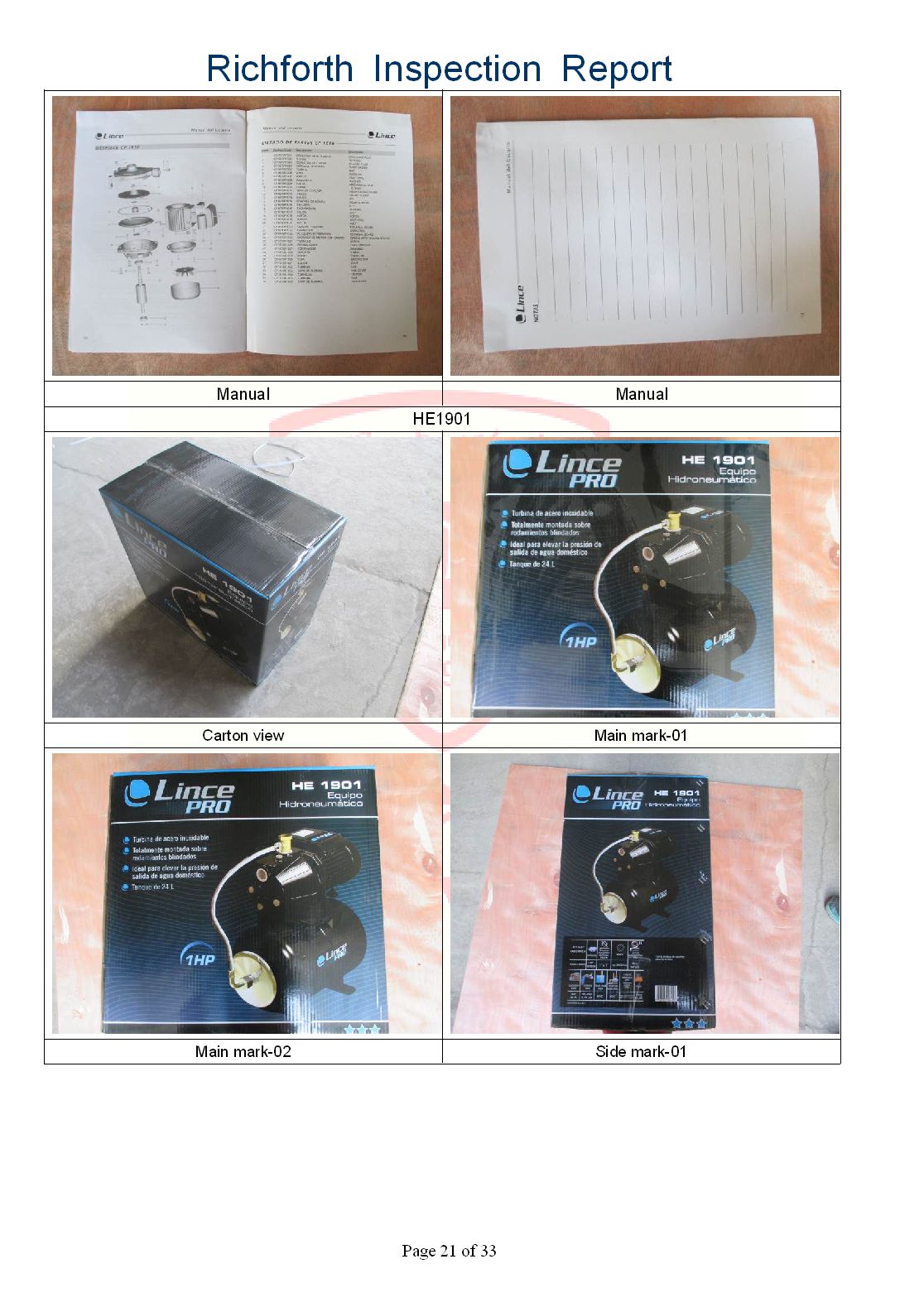 Container Loading Inspection Report - China Inspection Services | $118. ...