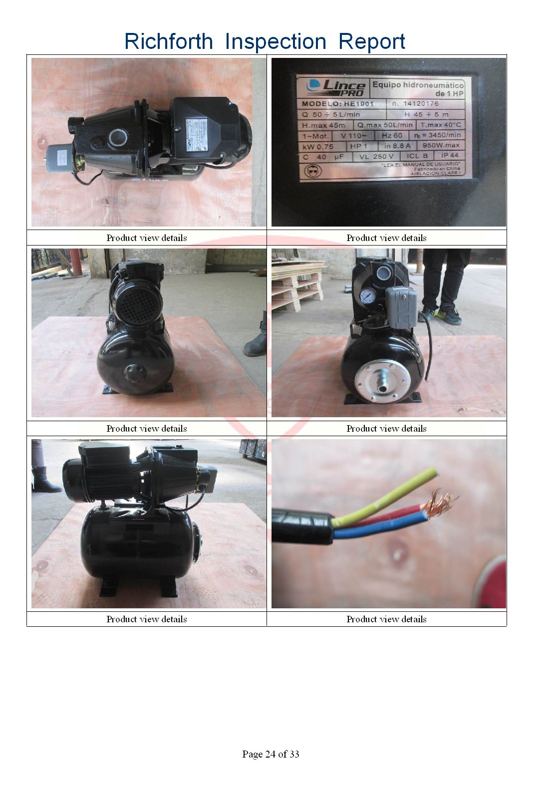 Container Loading Inspection Report - China Inspection Services | $118. ...