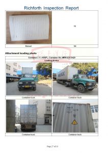 Container Loading Inspection Report - China Inspection Services ...